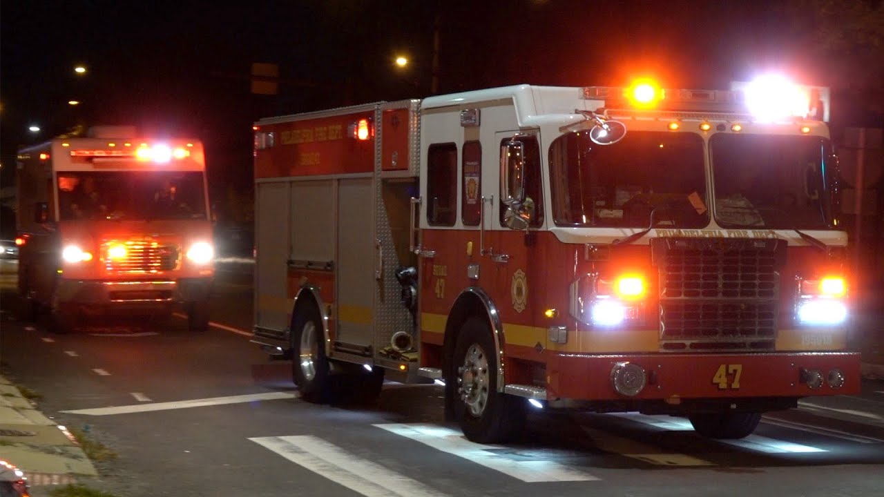 PFD Squad 47 & Squad 47A Responding - YouTube