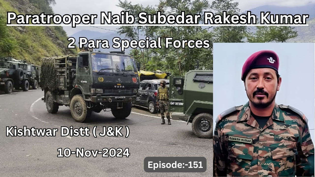 Story of Naib Subedar Rakesh Kumar 💐🇮🇳| The Parachute Regiment ...