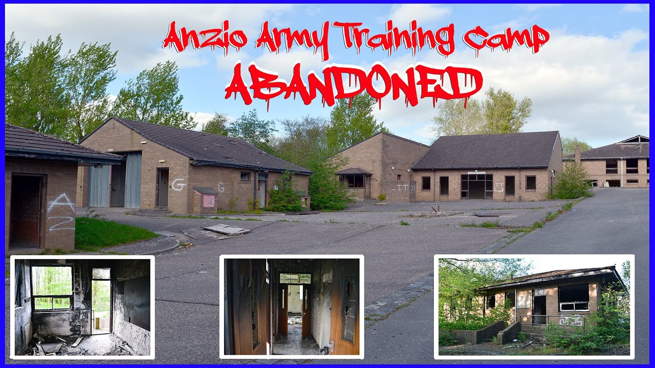 Abandoned Anzio Army Training Camp, Leek, - YouTube