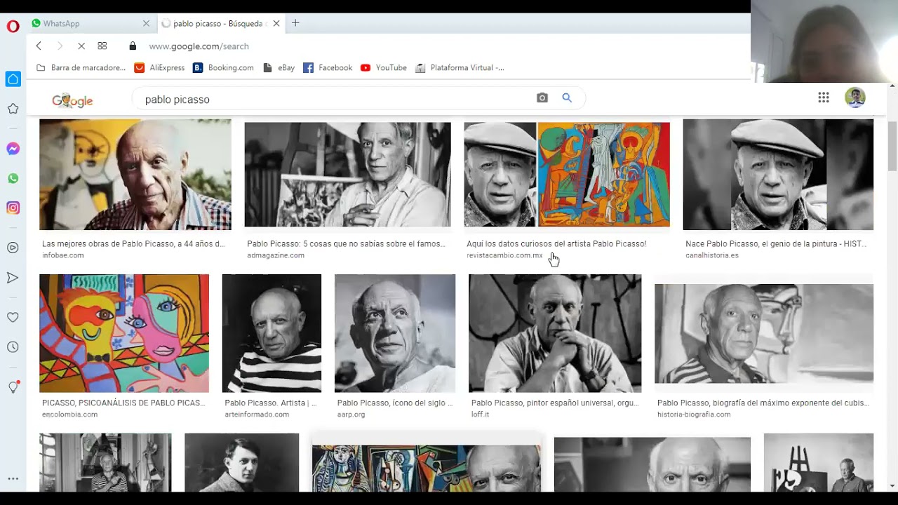 EXPLICACIÓN DEL PROYECTO 1 2021 "INFOGRAFÍA DE PABLO PICASSO" - YouTube