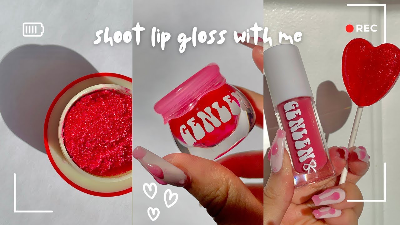 HOW TO TAKE PRODUCT PICTURES FOR LAUNCH DAY |LIPGLOSS BUSINESS| GENLEN ...