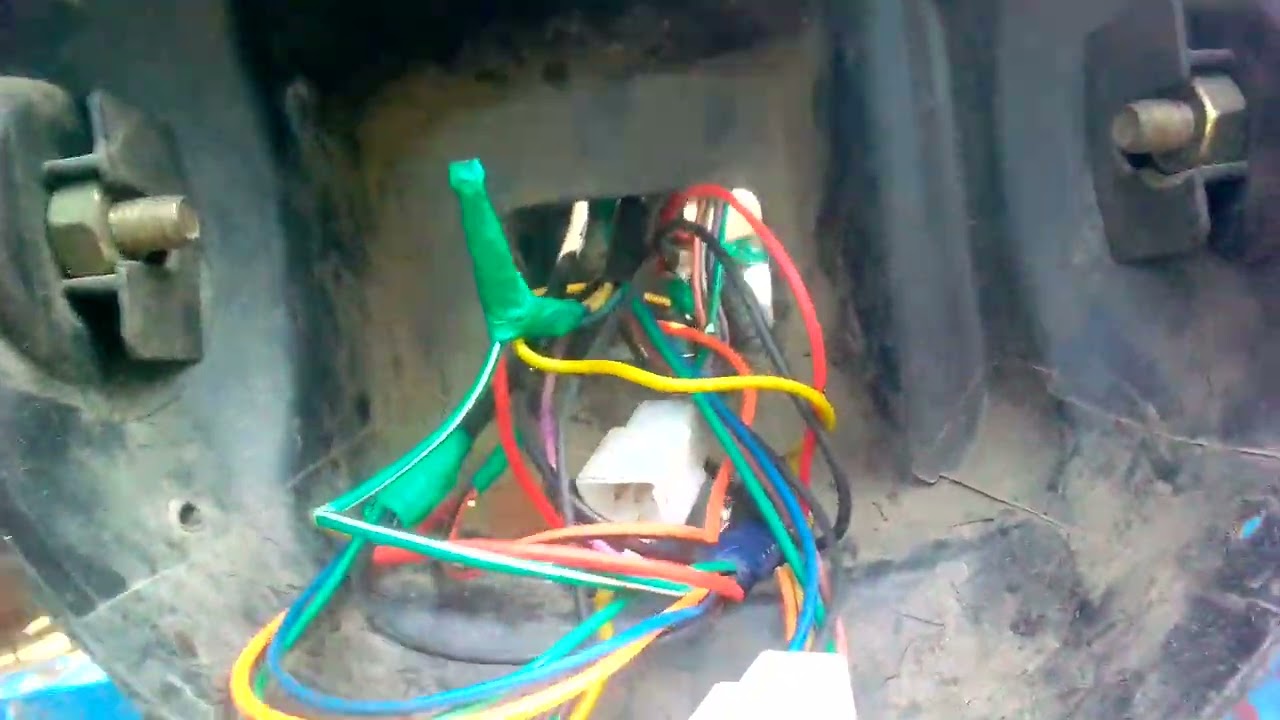 e-rickshaw waring only 8 wire.e-rickshaw/toto wiring connection - YouTube