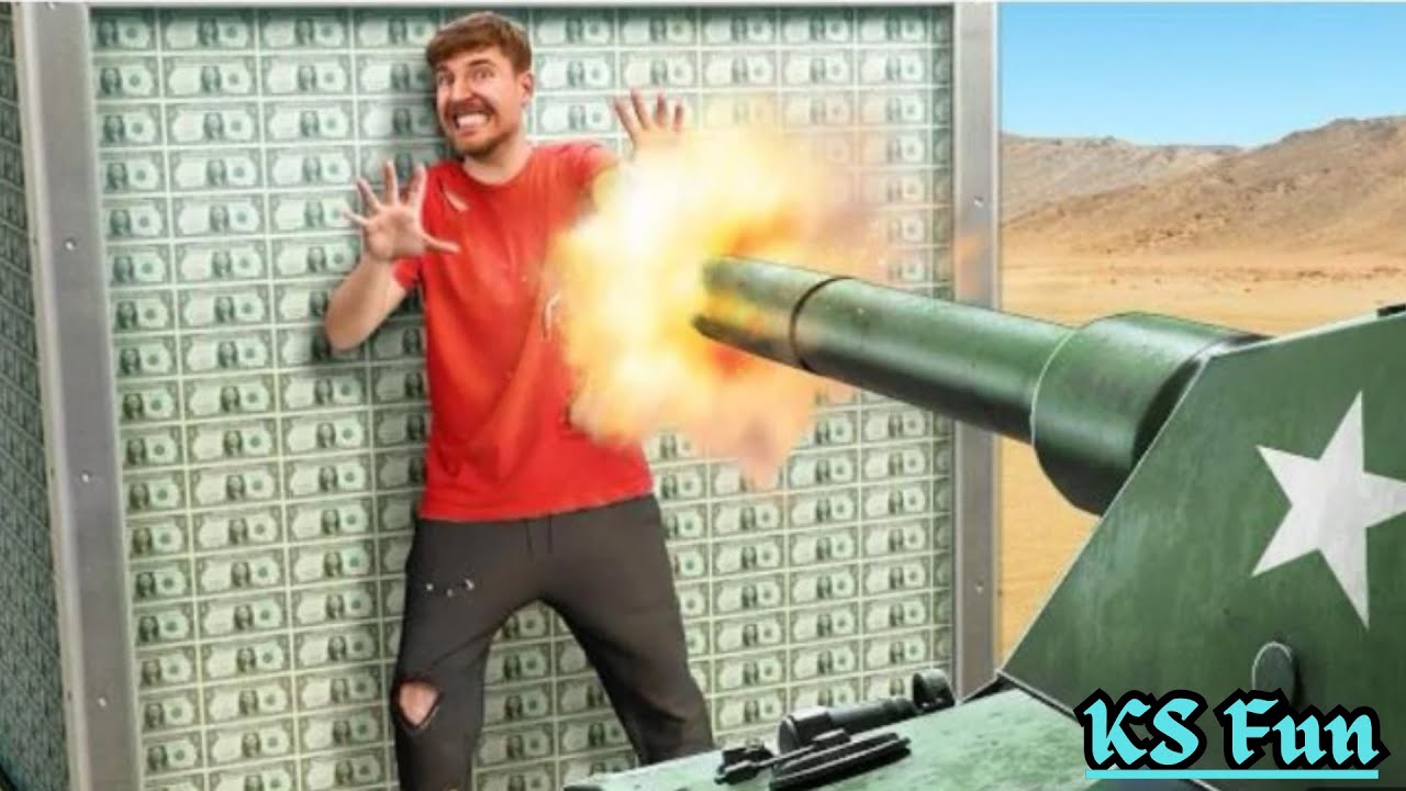 Epic 24-Hour Tank Heist Challenge! Defending $500 Million from Mr ...