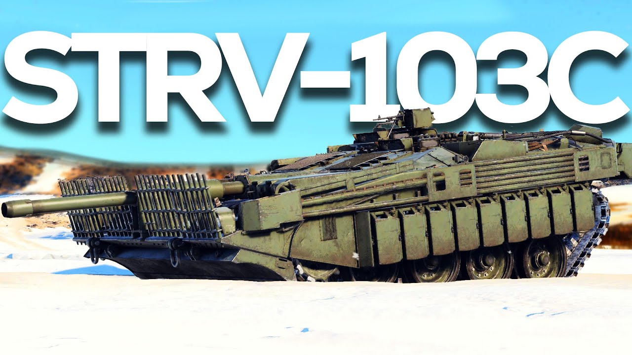 A Suécia e seus exóticos blindados! 'STRV-103C' - War Thunder - YouTube