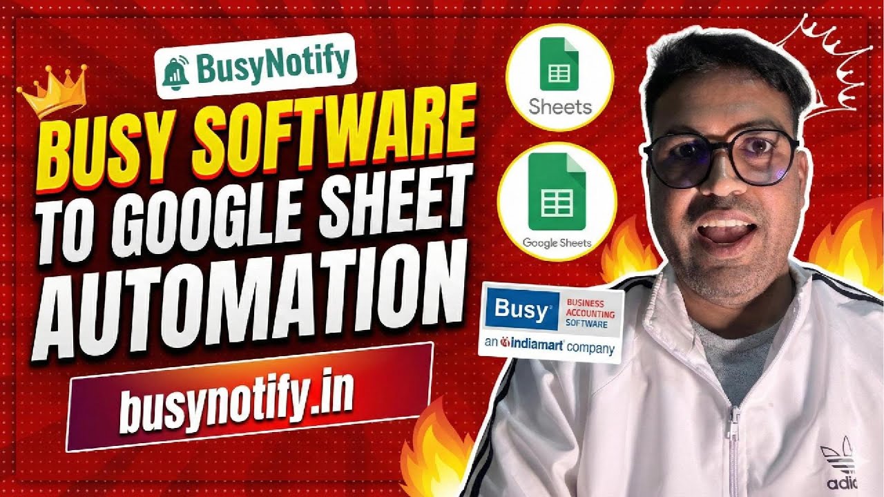 Busy Software to Google Sheets Automation | Effortless Data Sync - YouTube
