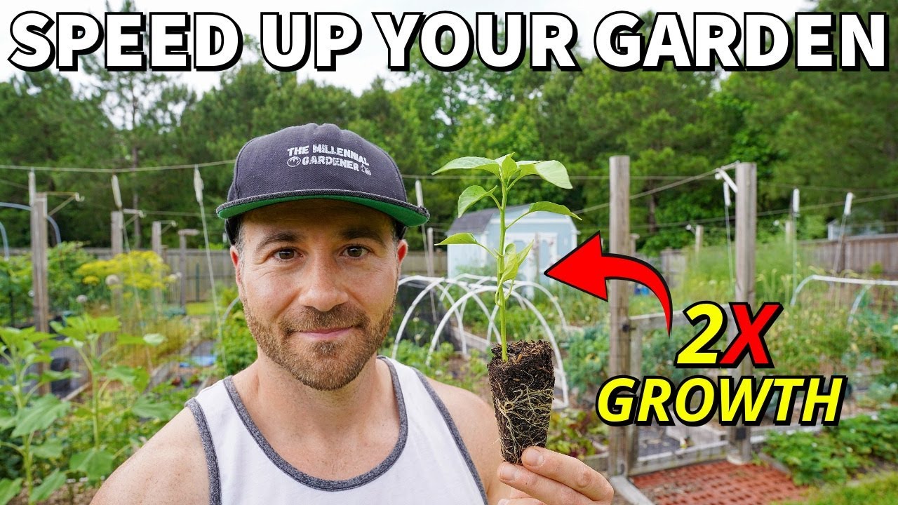 GARDEN MAGIC: 4 Ways To SPEED UP Your Garden's Growth! - YouTube