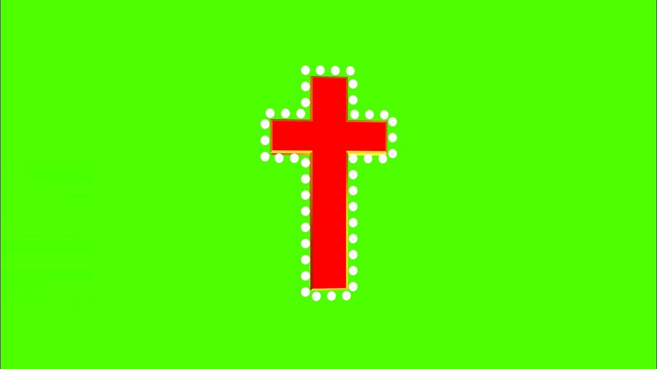 CROSS #5 || GREEN SCREEN || 4k || ANIMATION || FREE 3D - YouTube