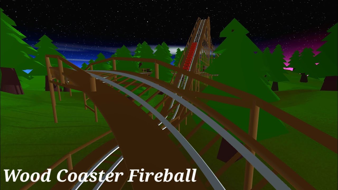 Wood Coaster Fireball (GCI Titan Track Hybrid) |Ultimate Coaster 2 ...