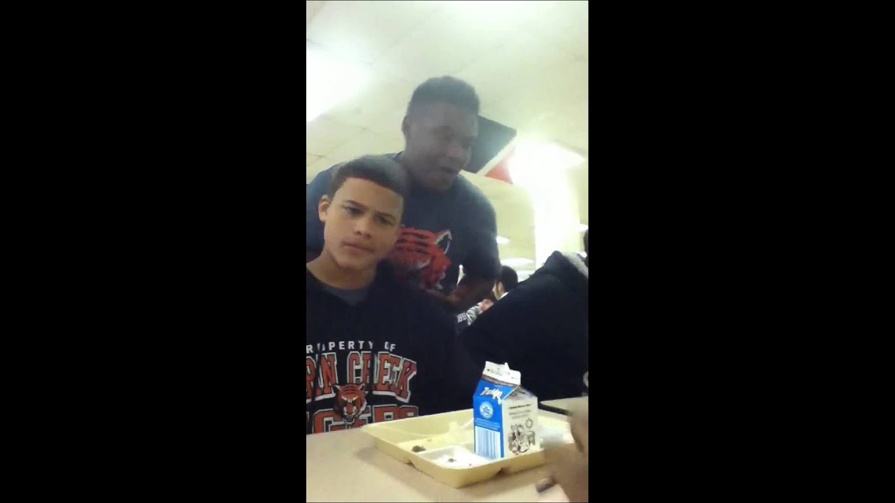 Rapping at the lunch Table - YouTube
