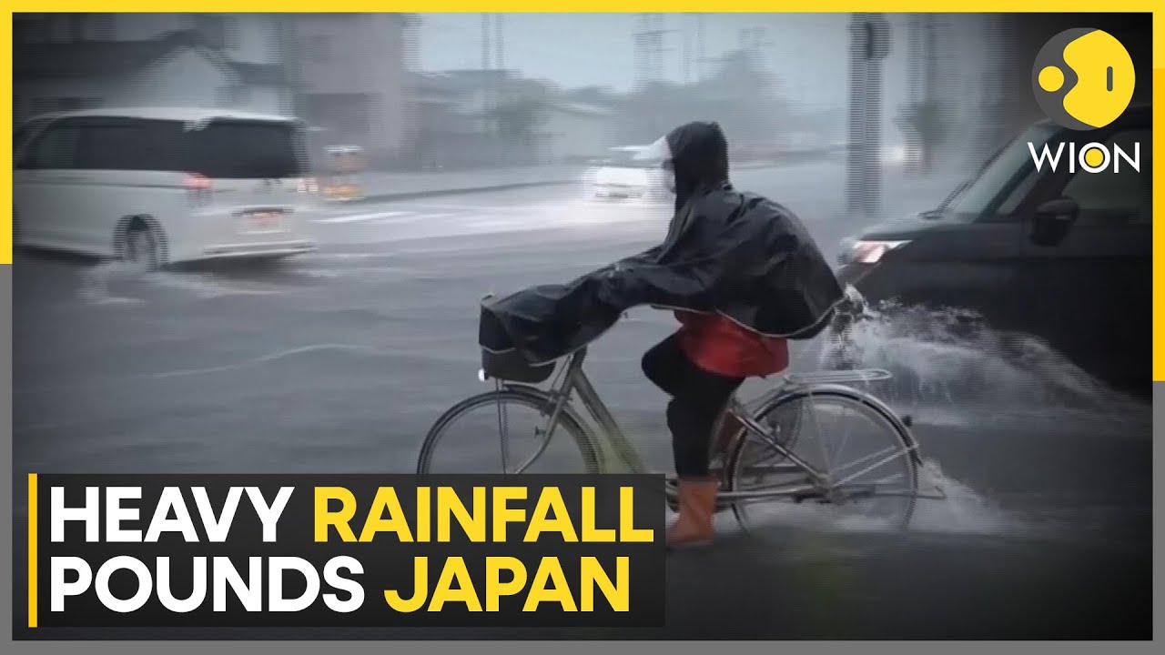 Heavy Rain In Northern Japan triggers floods & landslides, disrupts ...