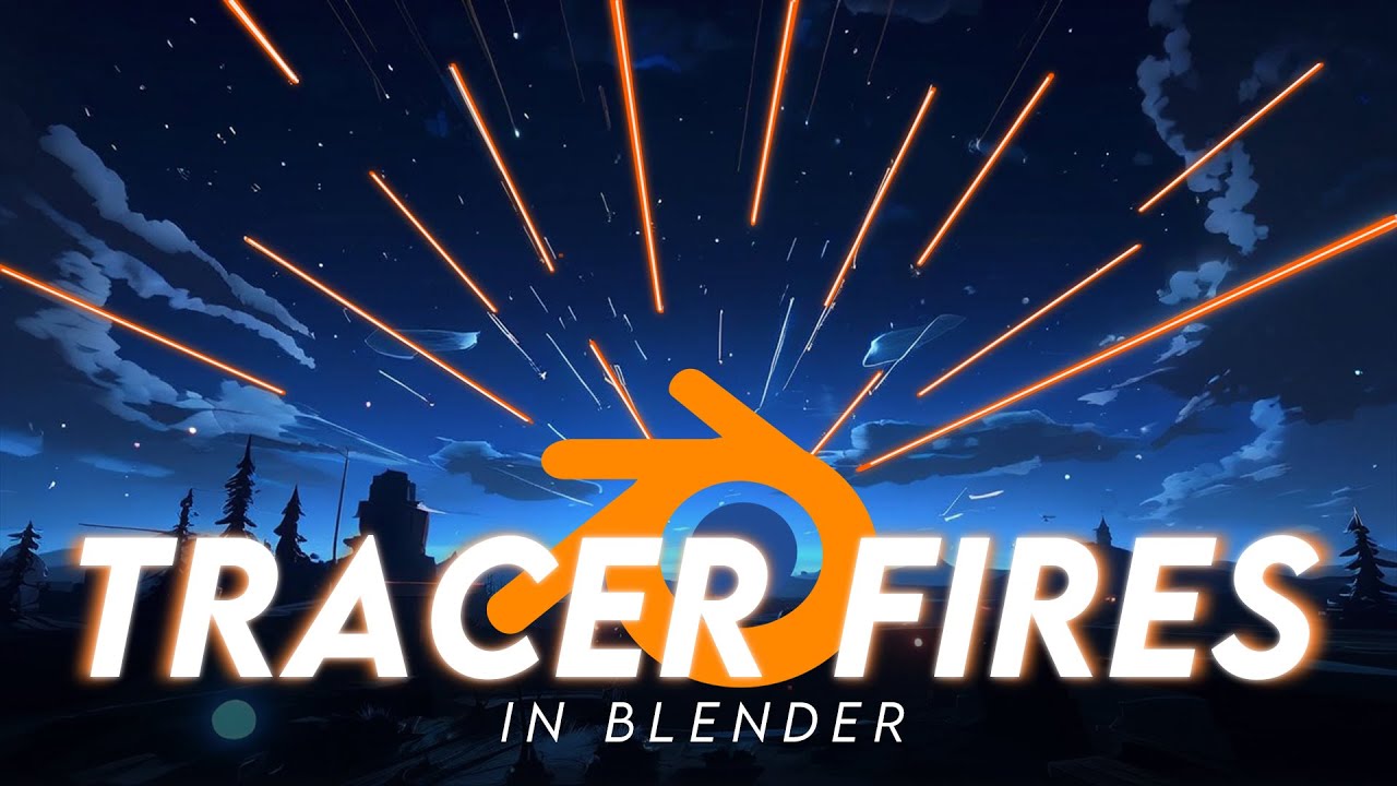 Blender 3D Tracer Fire in MINUTES Not Hours! | Blender 4.2 Tutorial ...