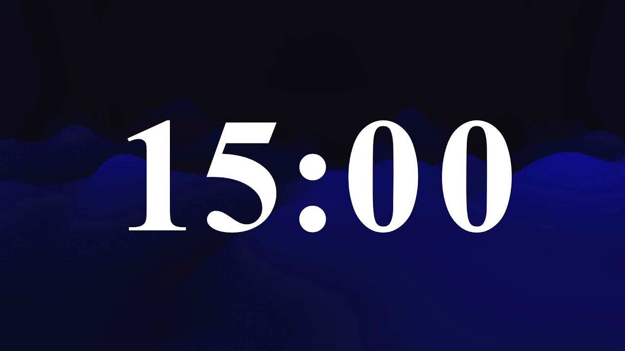 15 Minute Timer - YouTube
