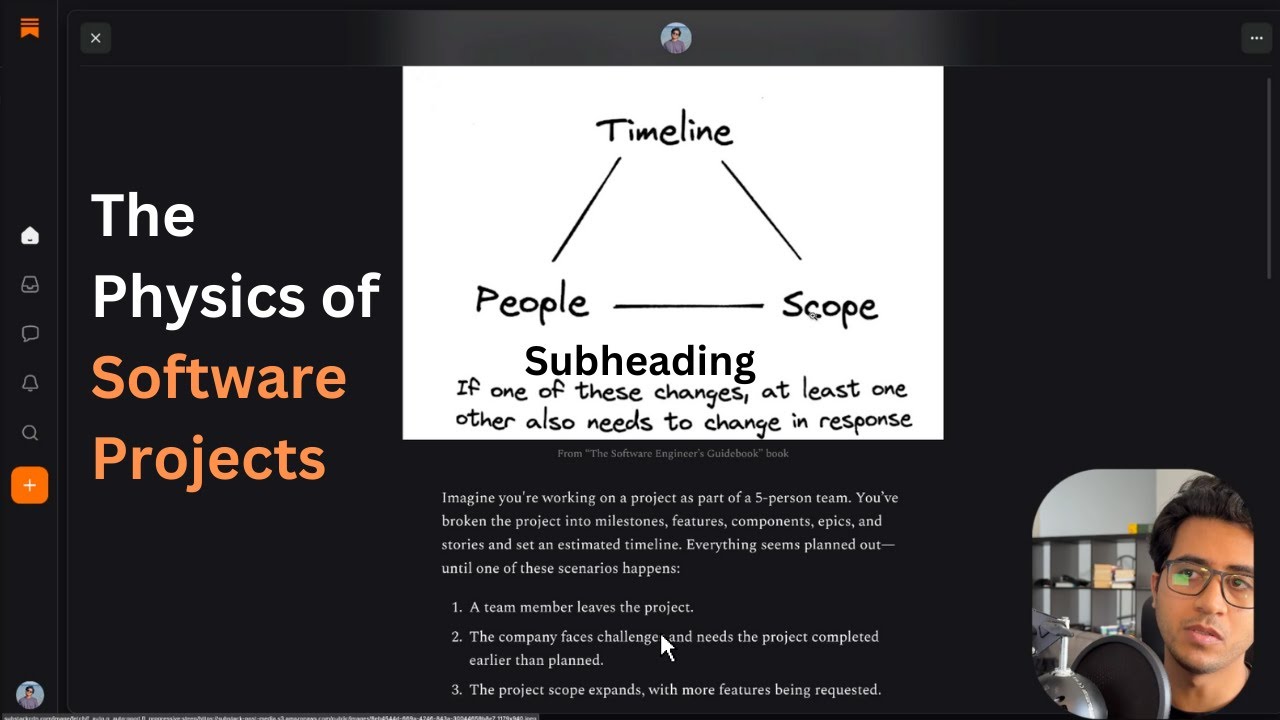 The Physics of Software Projects [English] - YouTube