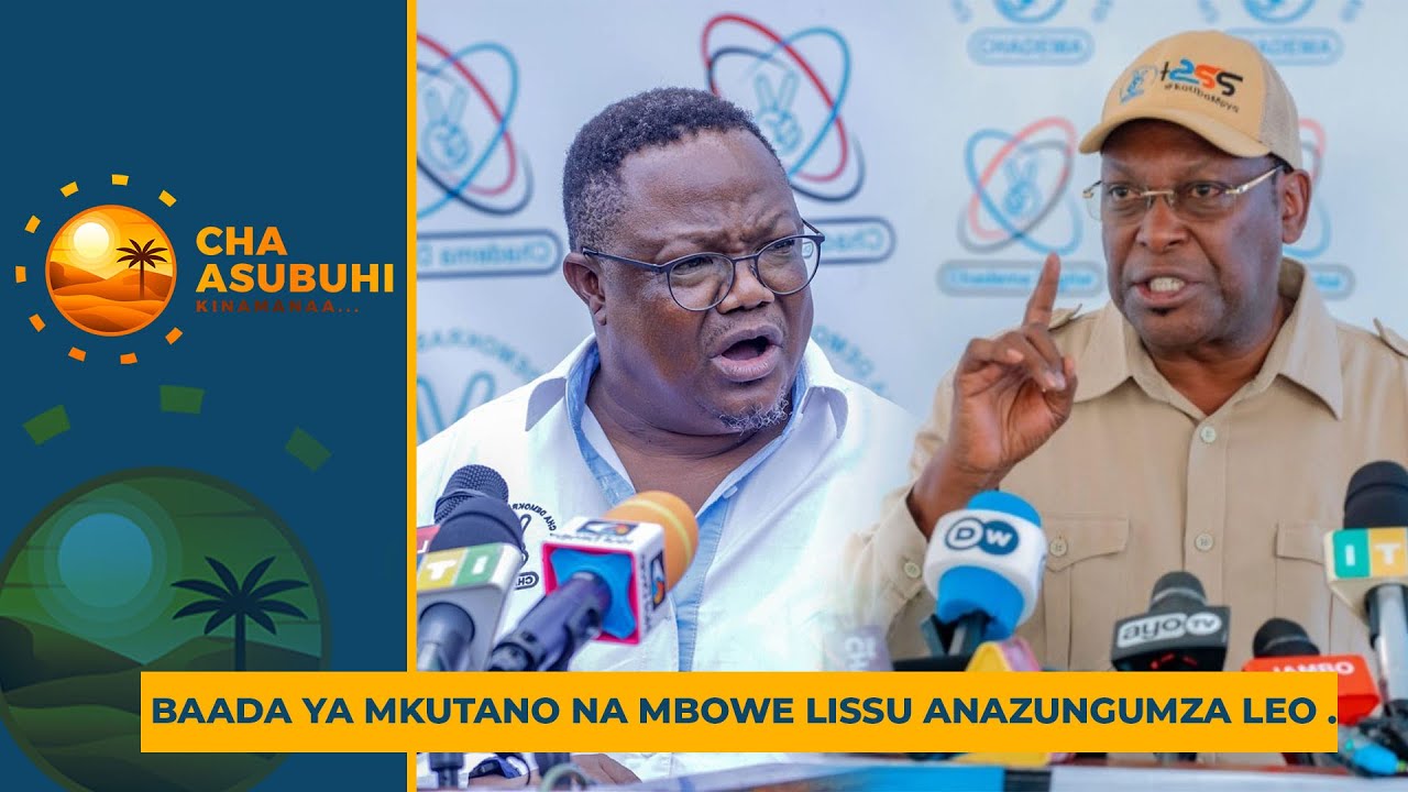 🔴LIVE: MAGAZETINI | BAADA YA MKUTANO NA MBOWE LISSU ANAZUNGUMZA LEO ...
