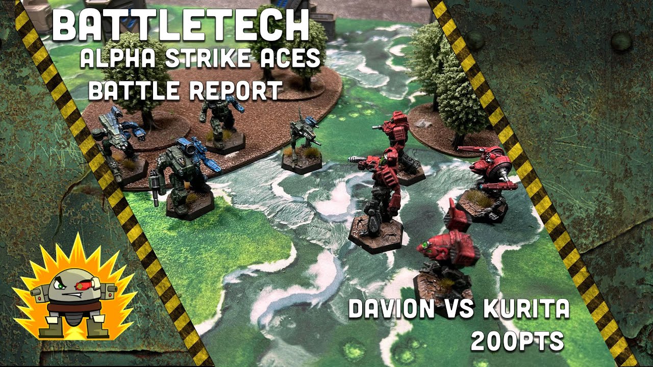Battletech: Alpha Strike Aces - Davion vs Kurita - YouTube