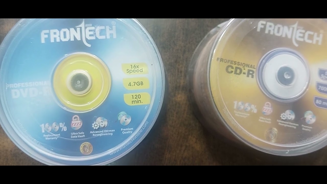 frontech_Frontech blank cd dvd_blank cd dvd - YouTube