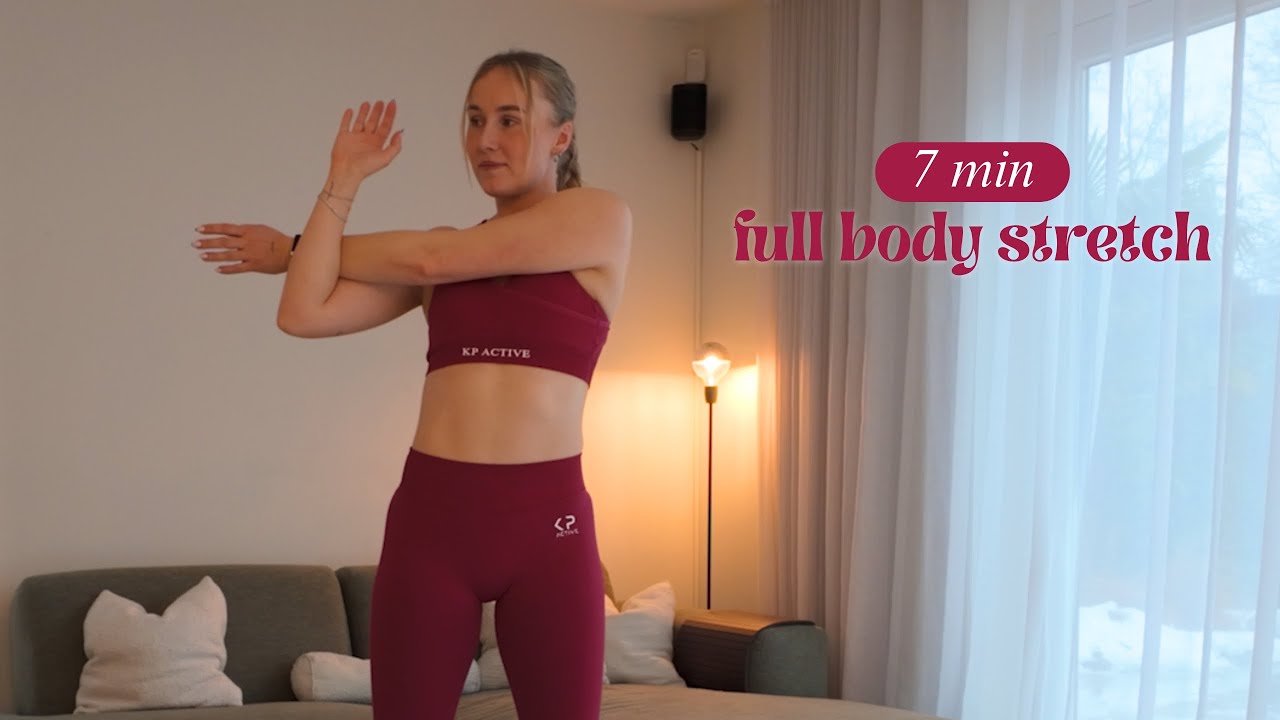 7 MIN FULL BODY STRETCHES BEFORE YOUR WORKOUT - YouTube