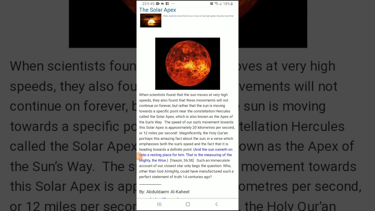 The solar apex . - YouTube