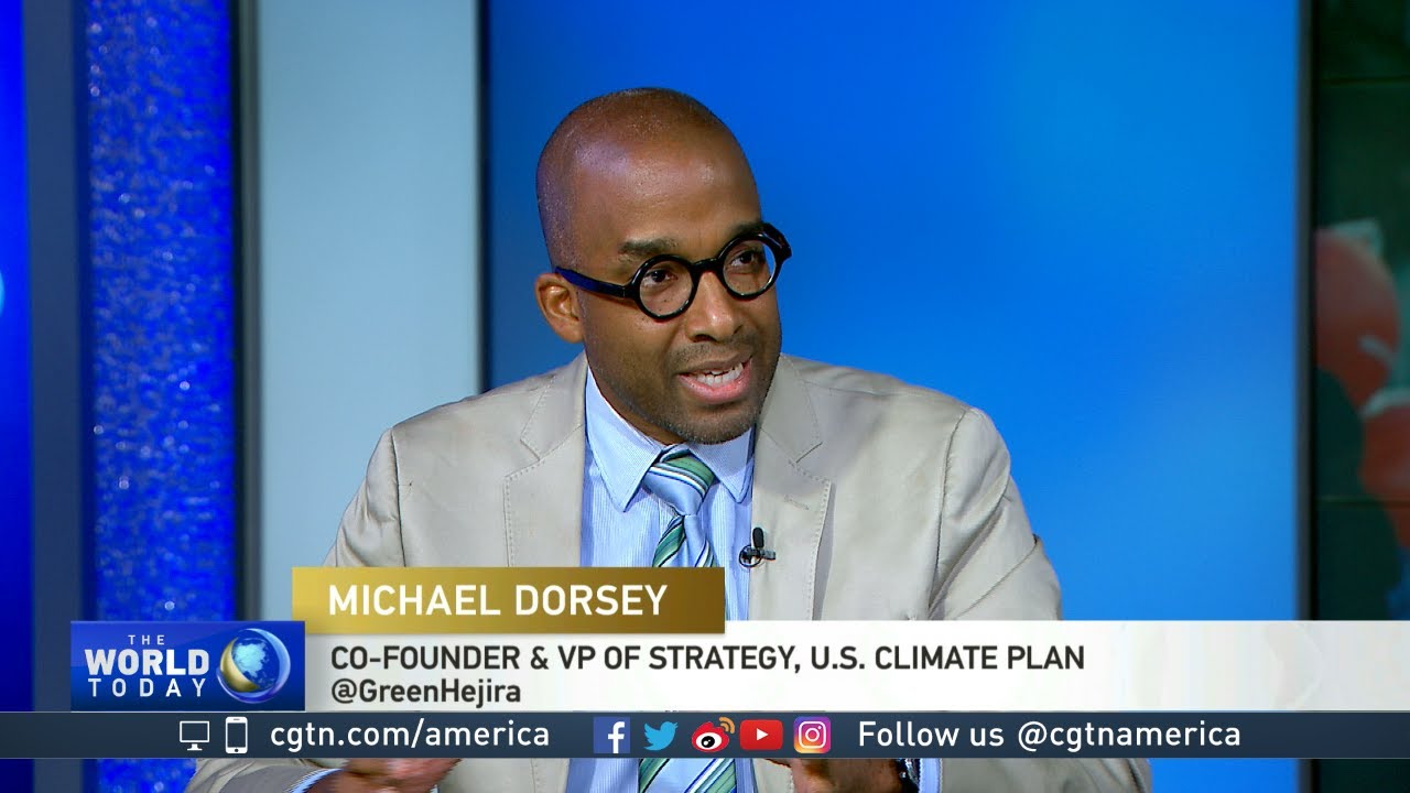 Michael Dorsey on the 'Rise for Climate' protests - YouTube