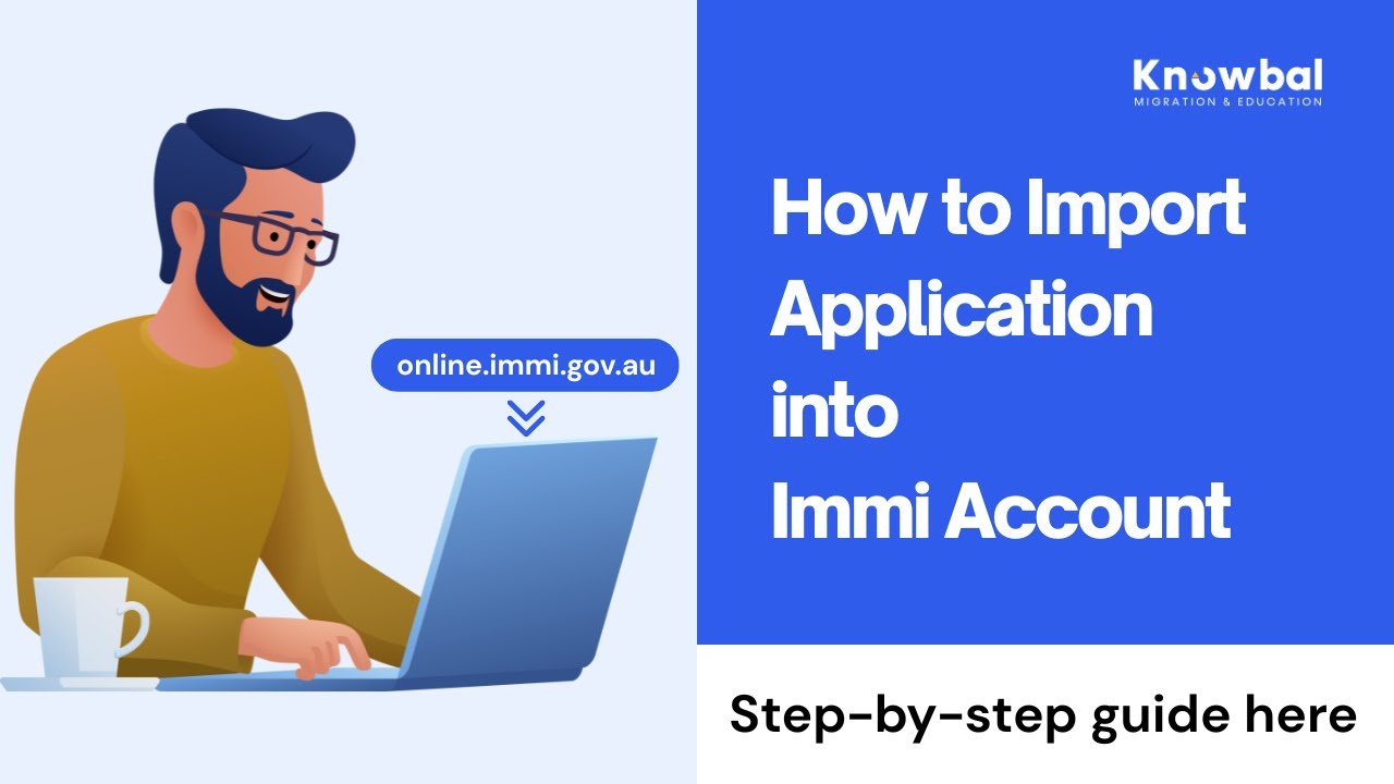 How to Import Application in IMMI Account - YouTube