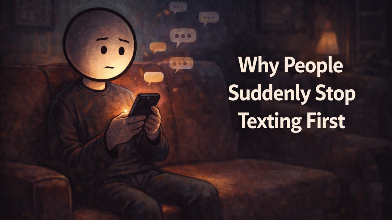 Why People Suddenly Stop Texting First (Psychology Explained) - YouTube