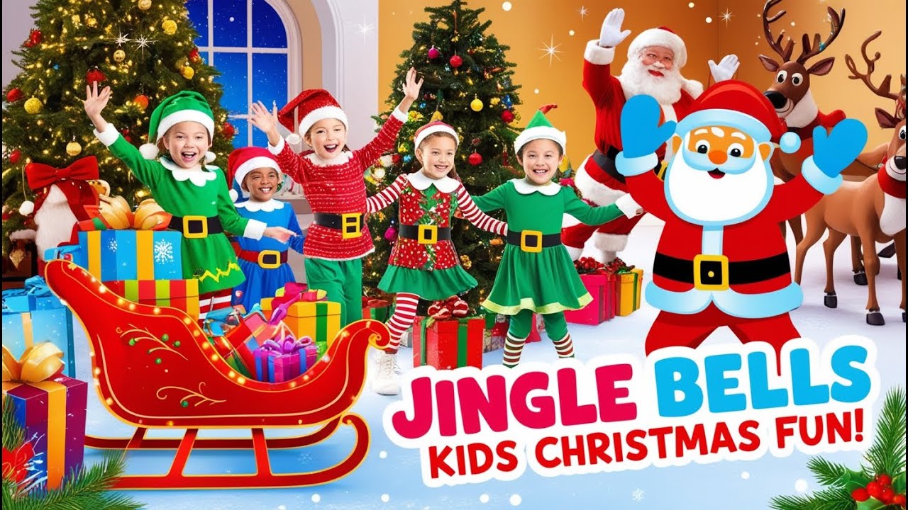 Jingle Bells Songs Christmas I Christmas Song for kids | Nursery Rhymes ...