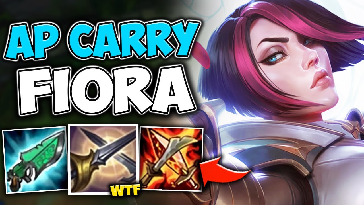 ONE W HITS FOR HOW MUCH DAMAGE?! FULL AP FIORA CAN GO 1V9 HYPER CARRY ...