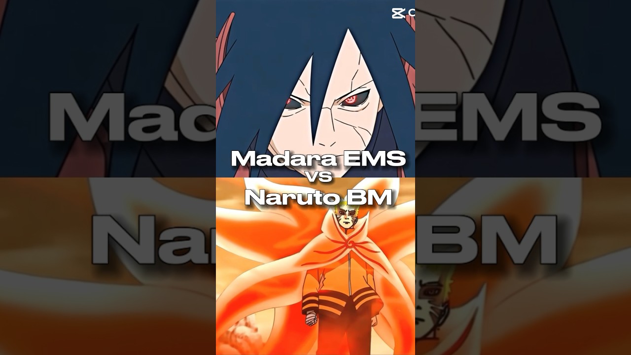 Madara EMS vs Naruto BM #naruto #narutofans #animeedit #anime # ...