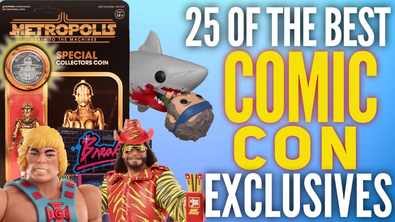 25 Best Comic Con Exclusives 2019 - YouTube