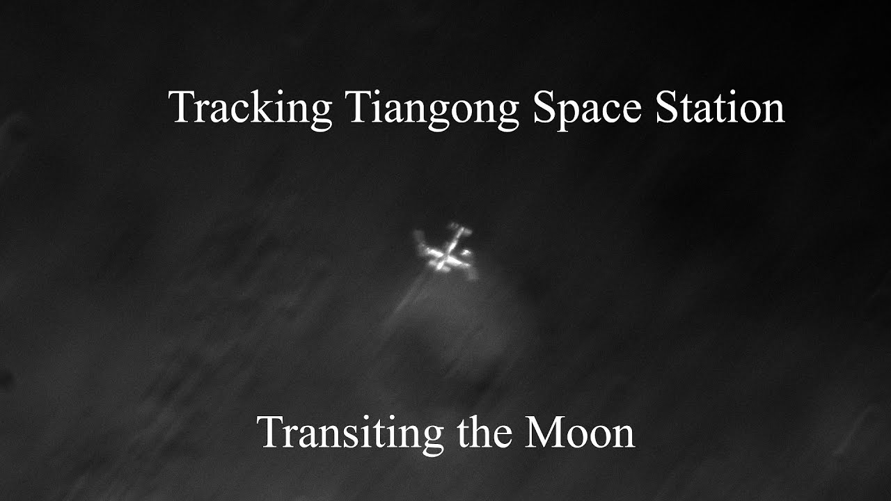 Tracking Tiangong Space Station transiting the Moon on September 8 ...