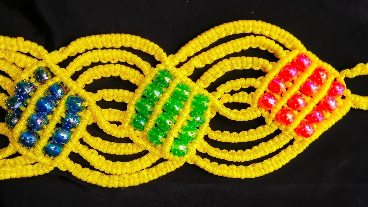 Macrame New Design Key Hanger With Mobile And Remote Holder - YouTube