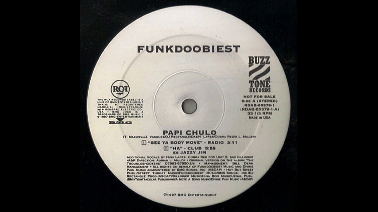 Funkdoobiest - Papi Chulo ("Ha" Es Jazzy Jim - Club) - YouTube