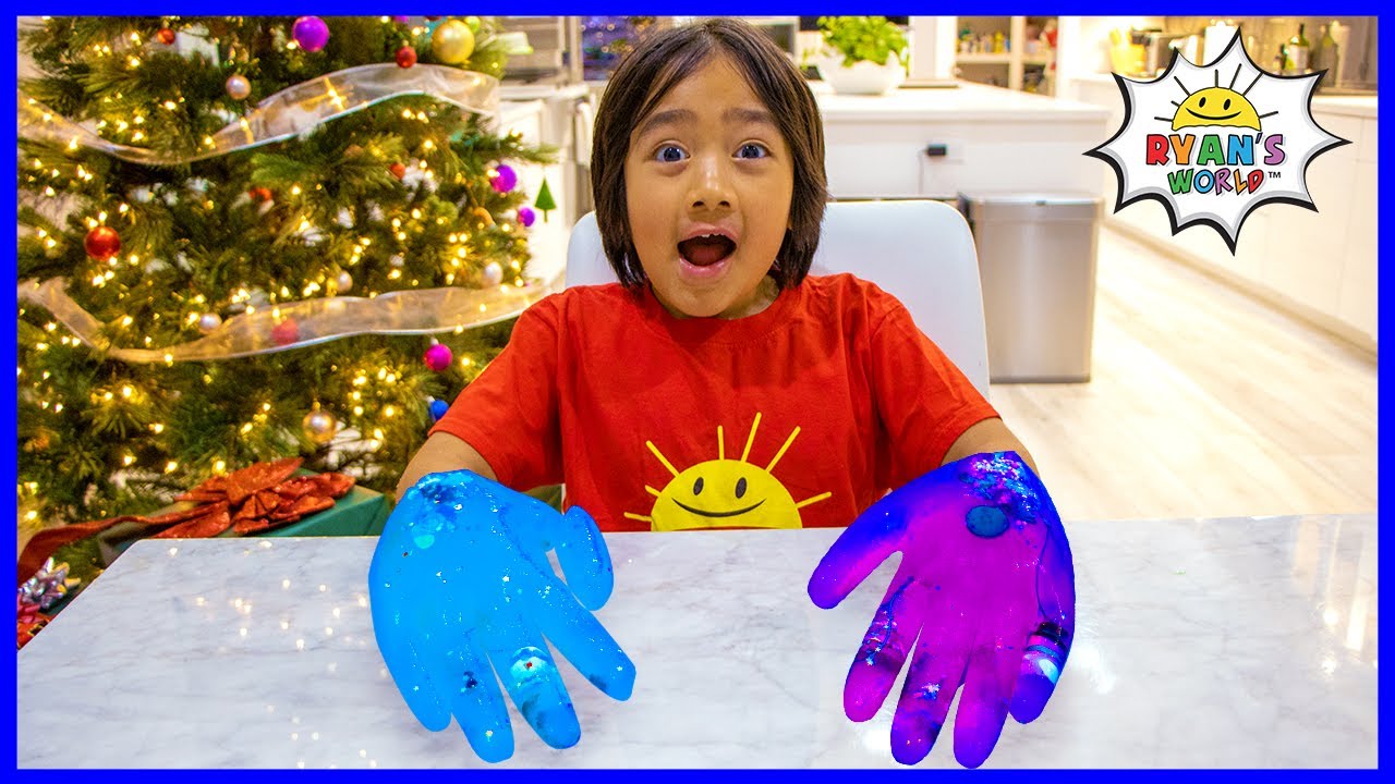 Fun Ice Gloves DIY Science Experiments for the Holiday and more! - YouTube