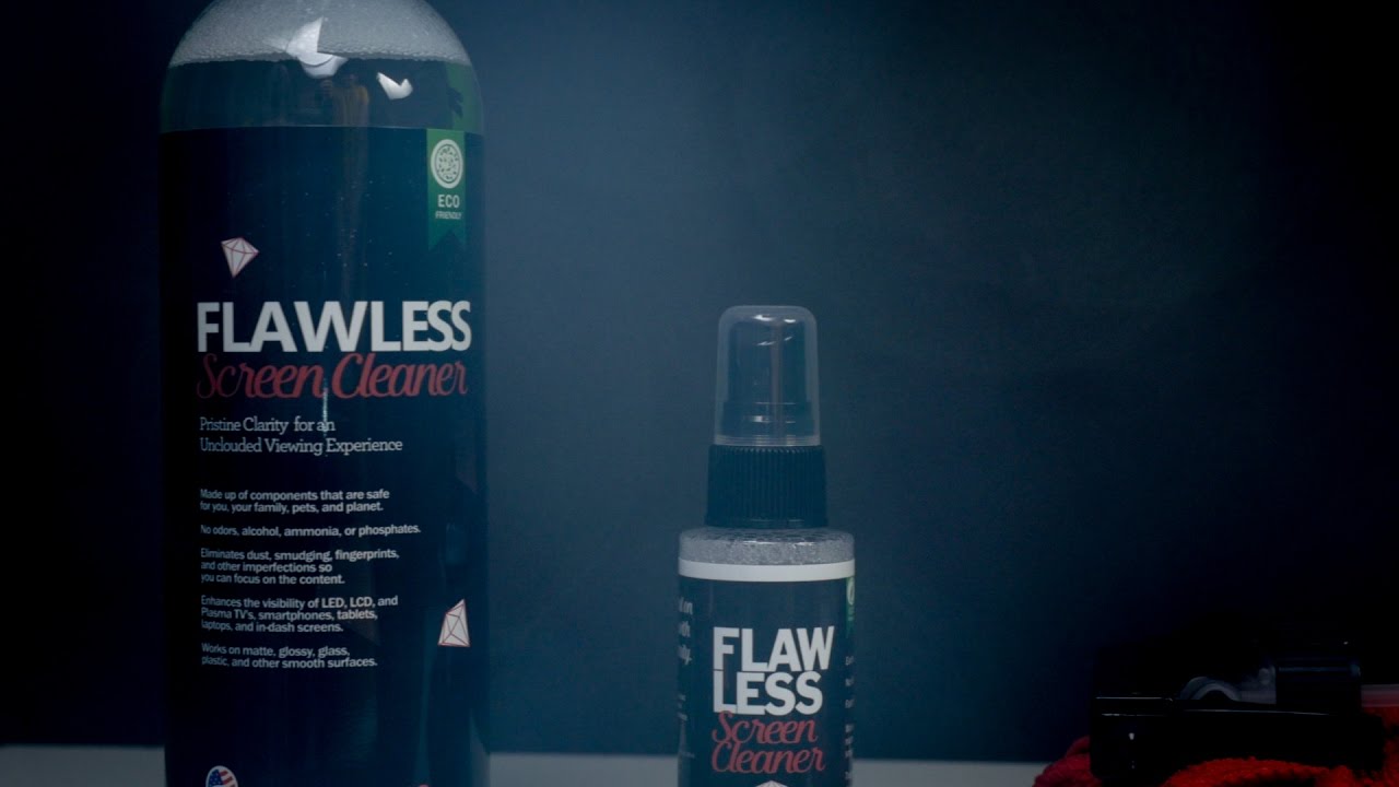 FLAWLESS Screen Cleaner - YouTube