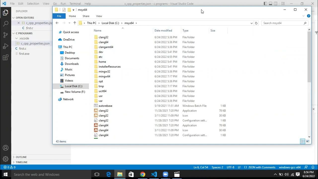 visual studio code installation (Part 2) "set include path" - YouTube