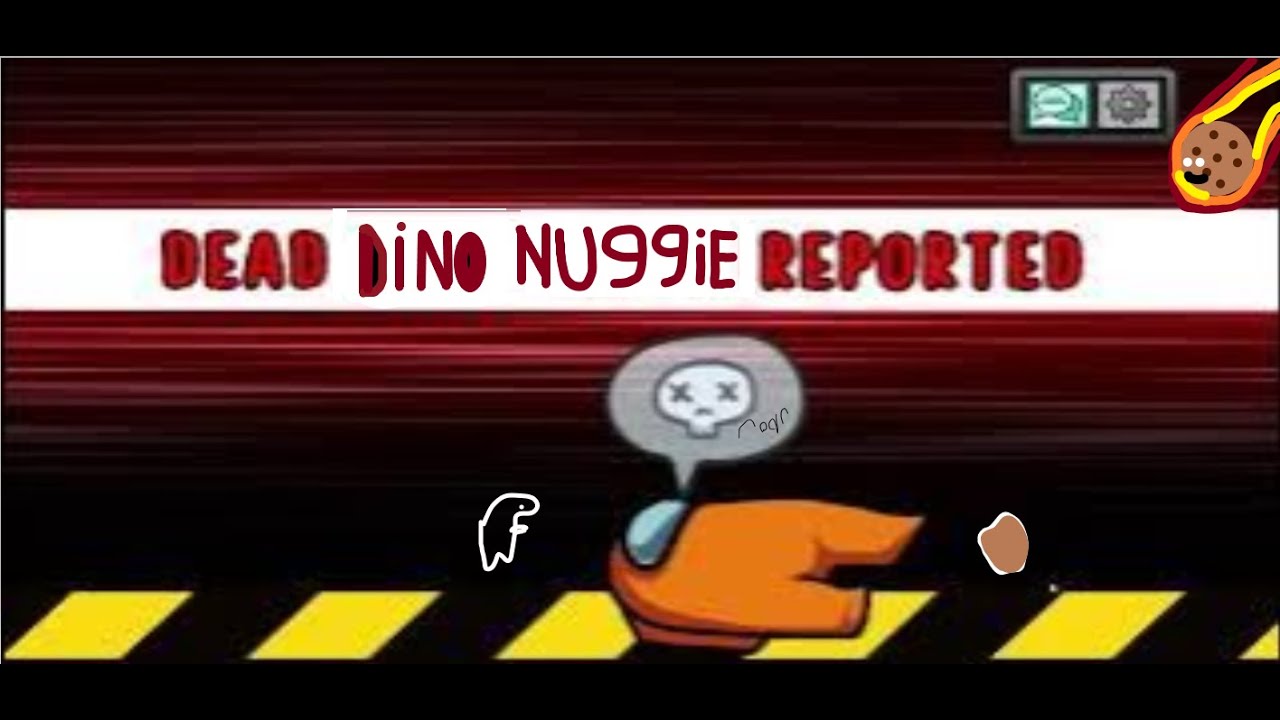 among us but i find a dino nuggie friend - YouTube