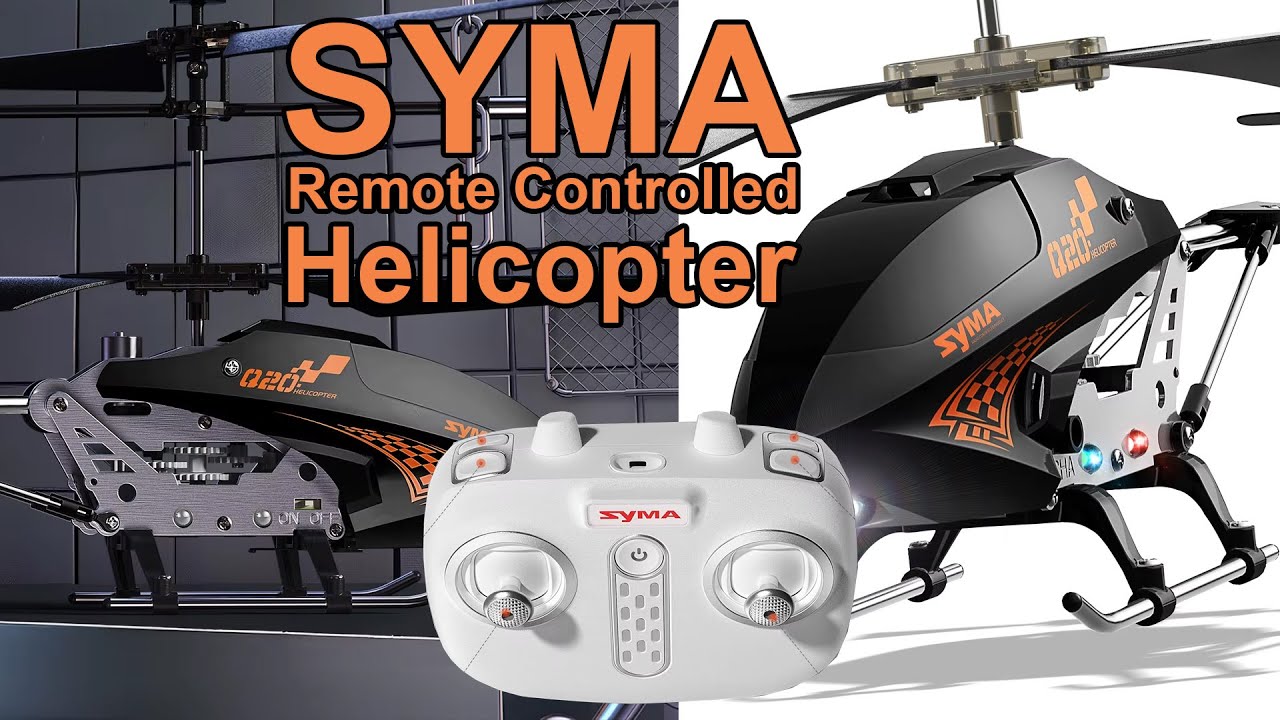 SYMA Q20 RC Helicopter Review: Altitude Hold, One-Key Control & Gyro ...