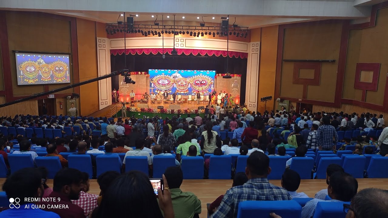Rail Auditorium Chandrasekharpur Odisha - YouTube