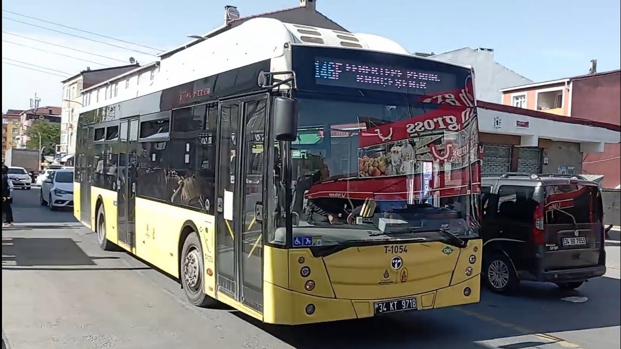 İETT | Temsa Avenue Lf CNG | T1054 | 146F - YouTube