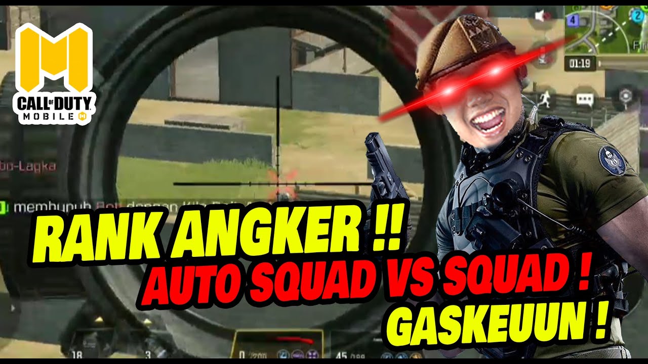 Squad vs squad di rank ini ! Gaskeuun !! - CODM - CODM INDONESIA - YouTube