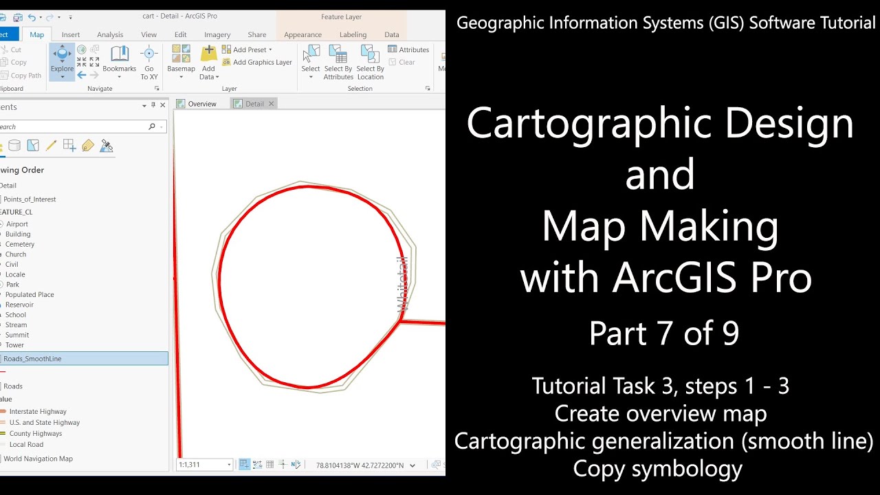 GIS Software Tutorial: Cartographic Design and Map Making with ArcGIS ...