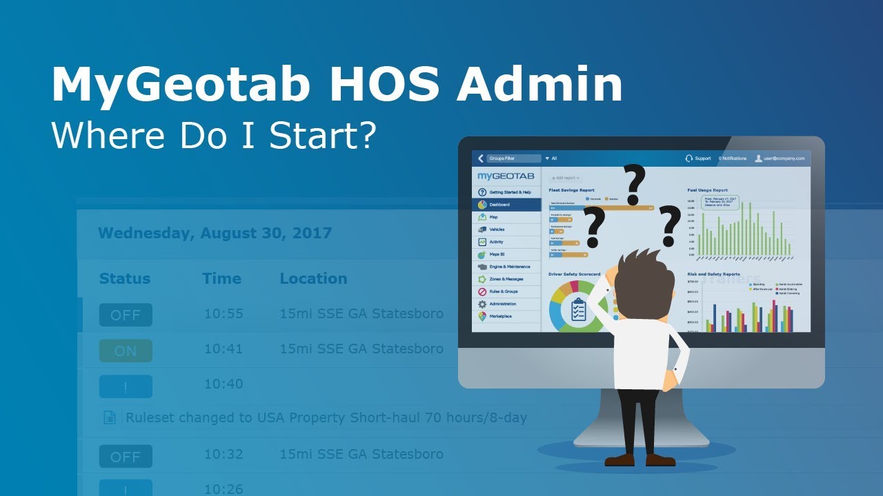 MyGeotab HOS Admin - Where Do I Start? | Geotab Drive - YouTube
