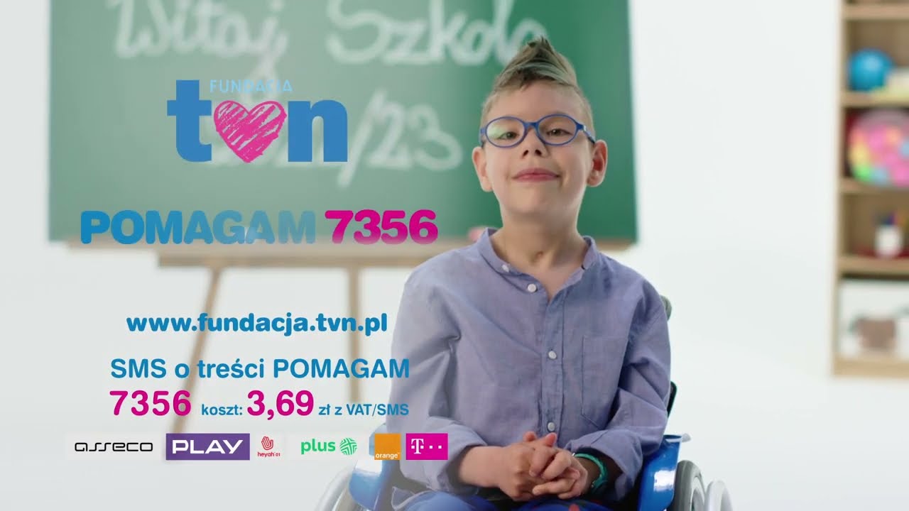 POMAGANIE JEST DOBRE! Wspomóż Fundację TVN w prosty sposób - YouTube