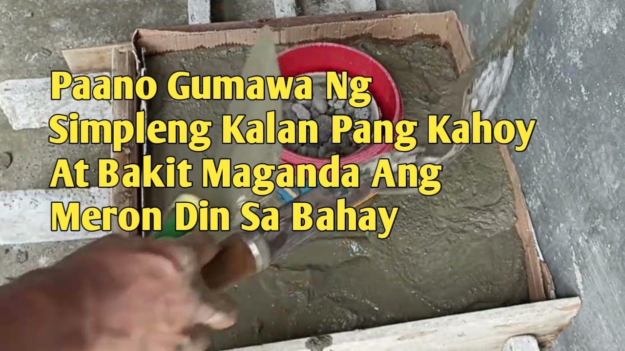 Paano Gumawa Ng Simpleng Kalan PangKahoy At Ganda Mayroon Nito ...