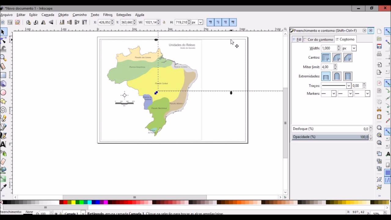 AULA 1 ELABORAÇÃO DE LAYOUT NO INKSCAPE - YouTube