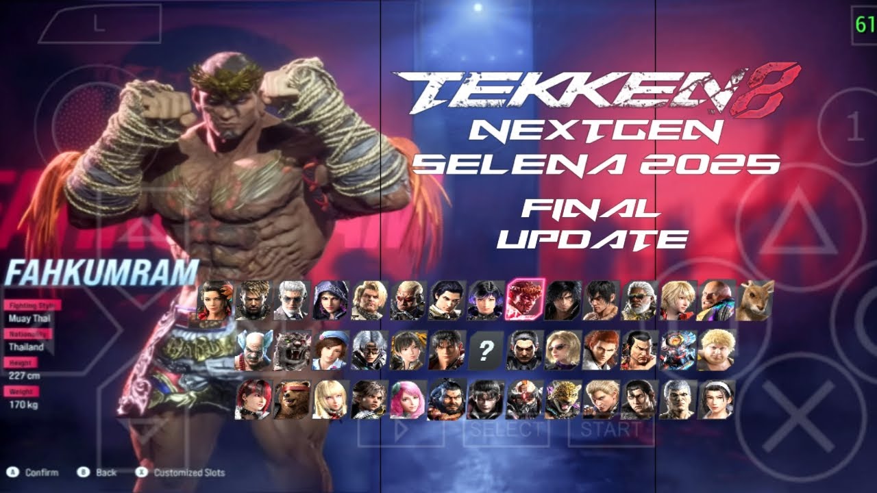 RELEASED | TEKKEN 8 PPSSPP (TEKKEN 8 NEXTGEN SELENA 2025) FINAL UPDATE ...