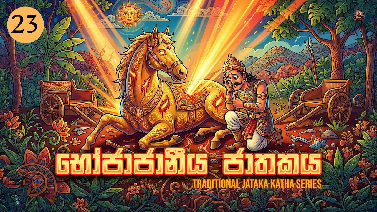 භෝජාජානීය ජාතකය - පන්සිය පනස් ජාතක පොත - Pansiya Panas Jathaka Potha ...