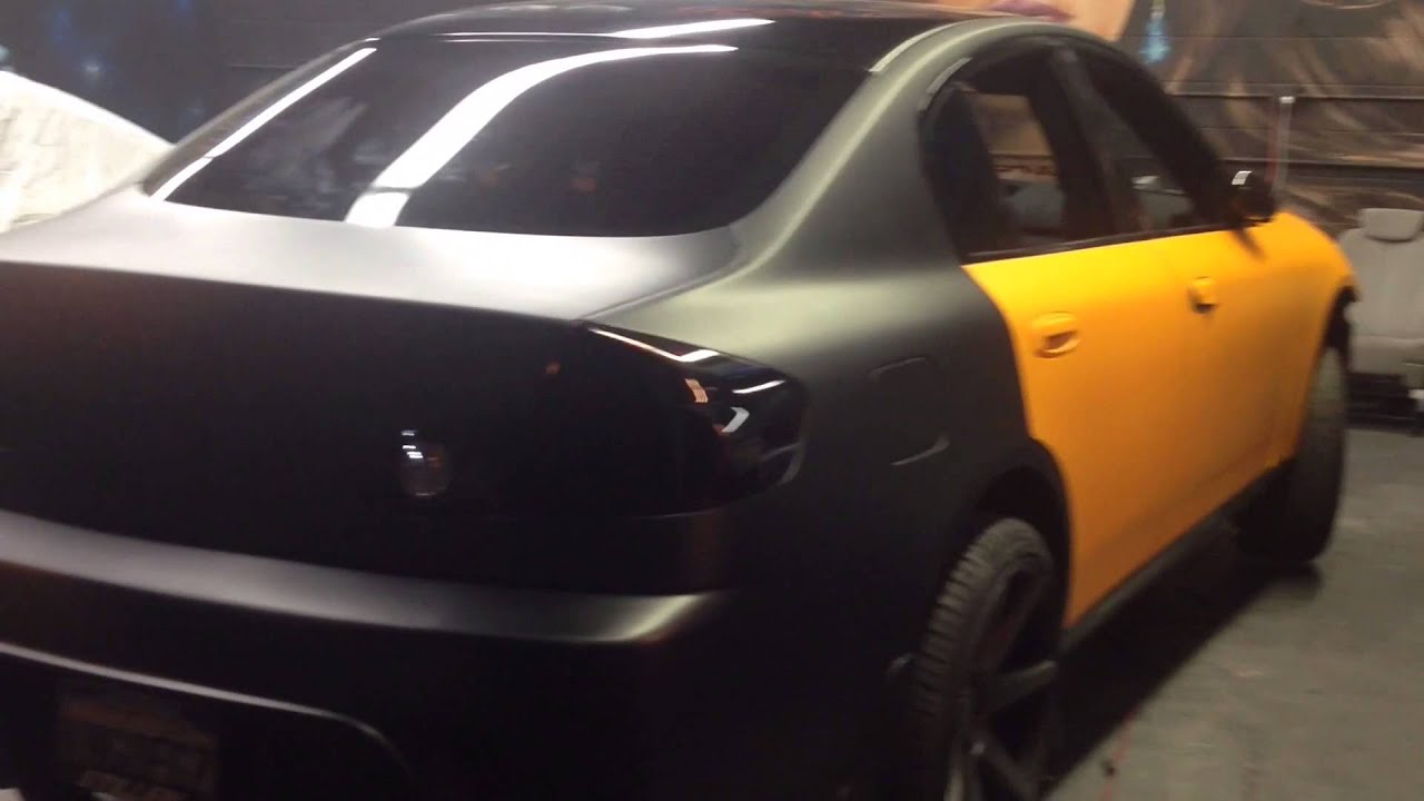 Infiniti G35, Orange Matte Wrap (3M 1080 Matte Orange) - YouTube