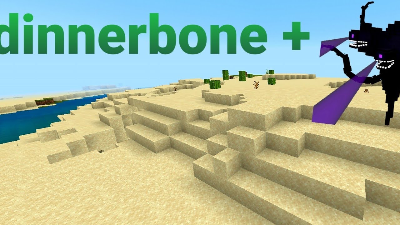How to name wither storm dinnerbone in mcpe XD - YouTube