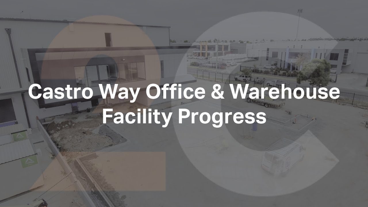 Castro Way Office & Warehouse Facility Progress - YouTube